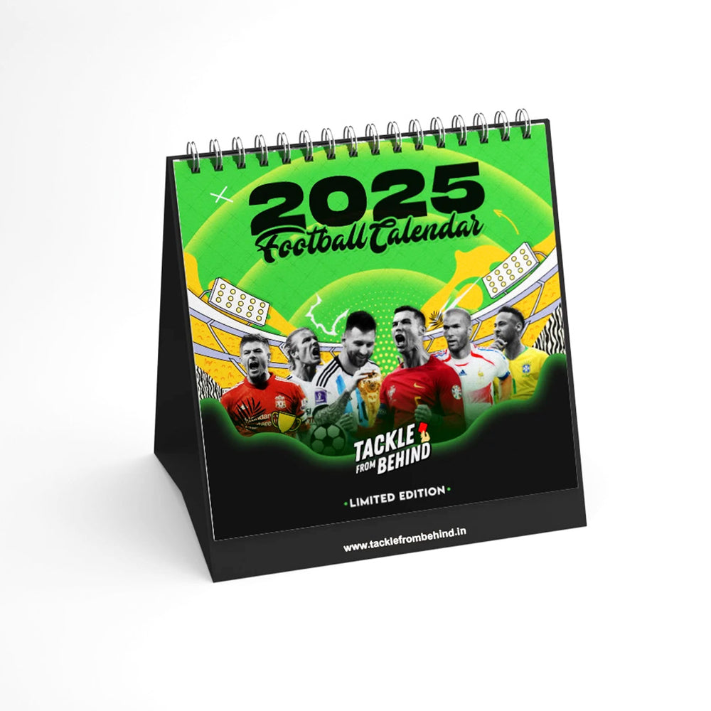 2025 Football Desk Calendar & Planner - Motivational