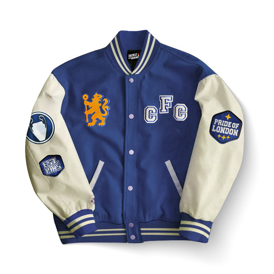 Chelsea Embroidered Varsity Jacket