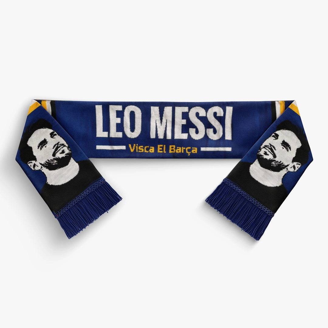 Lionel Messi - Barcelona Knitted Scarf