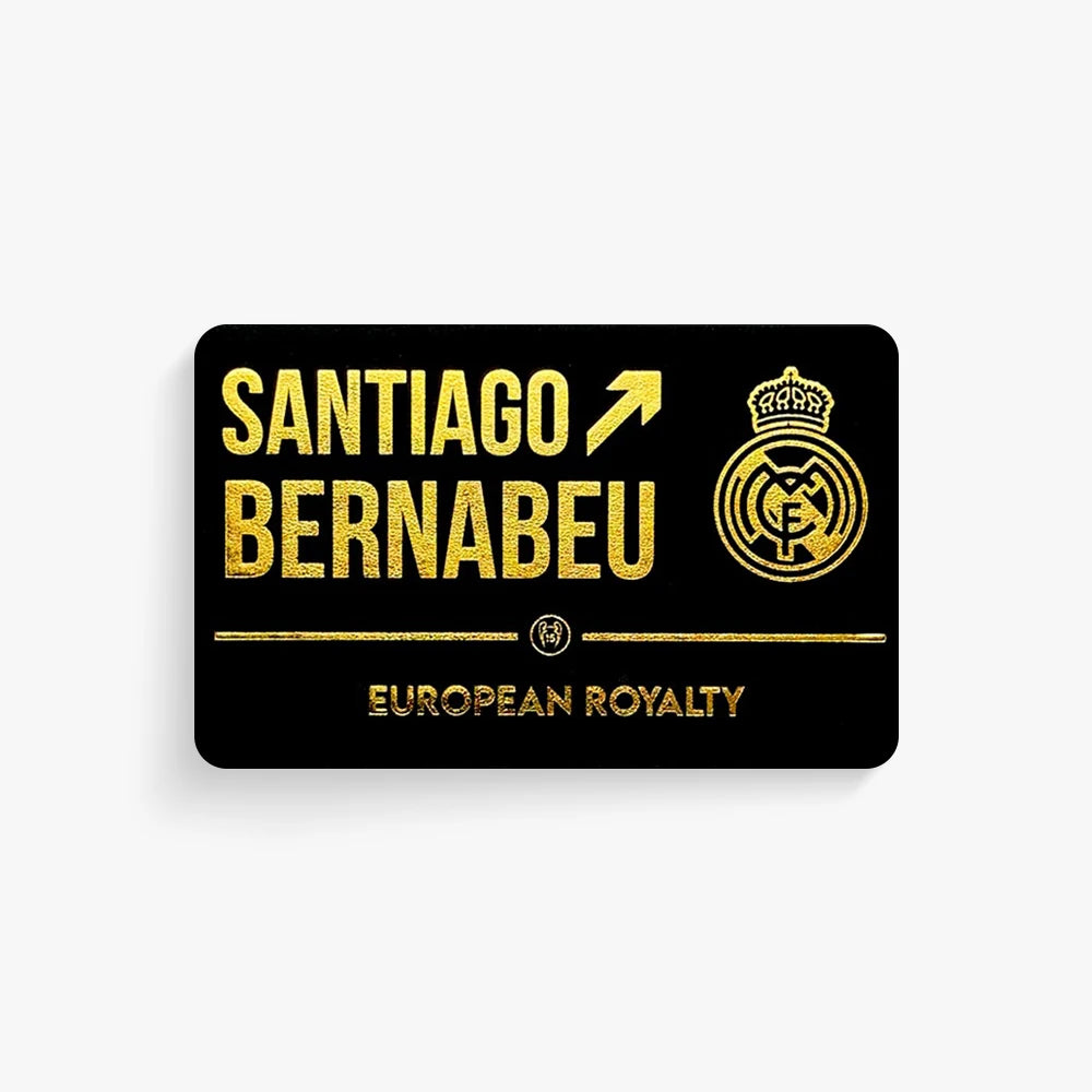 Real Madrid #15UCL Limited Edition Door Sign