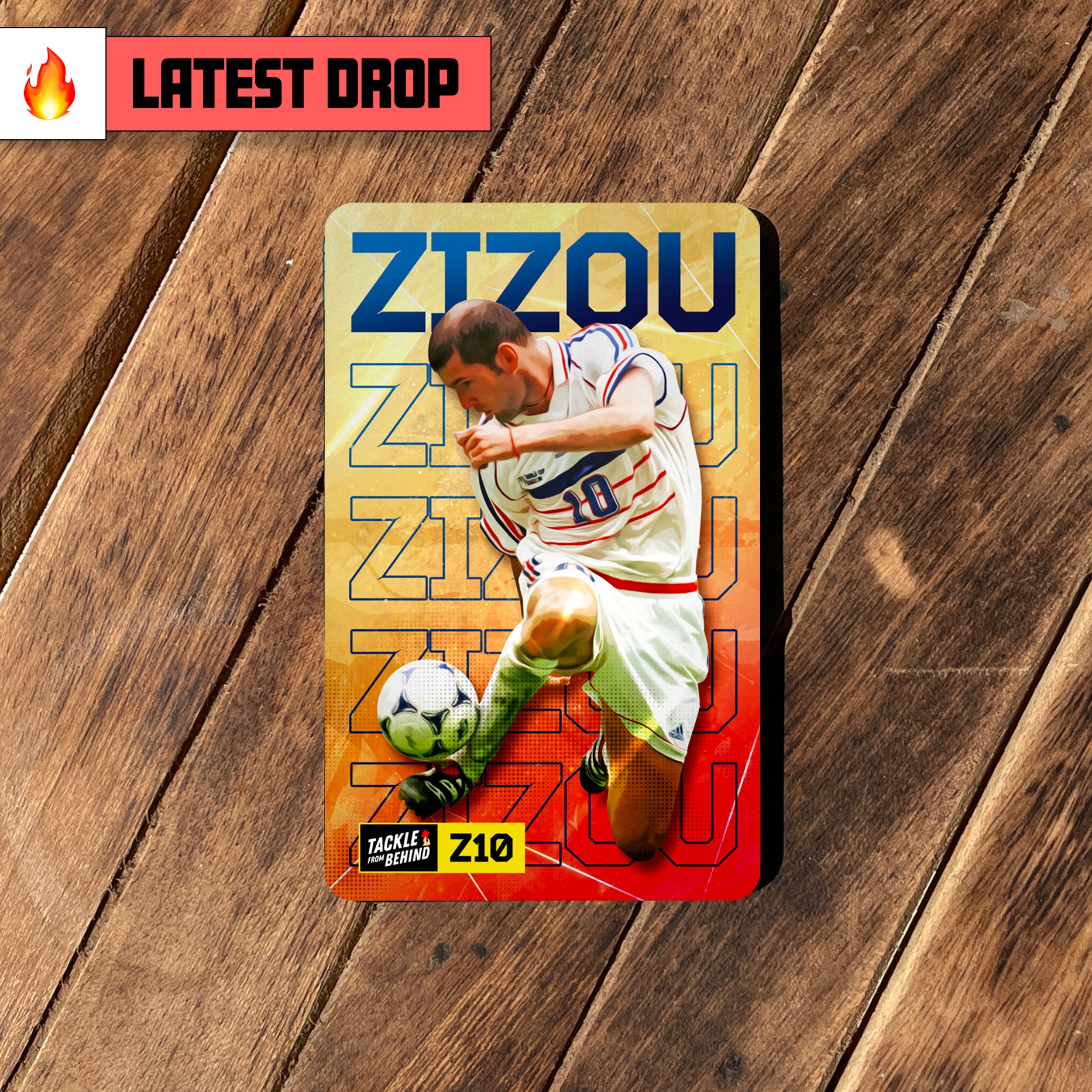 Zinedine Zidane Fridge Magnet